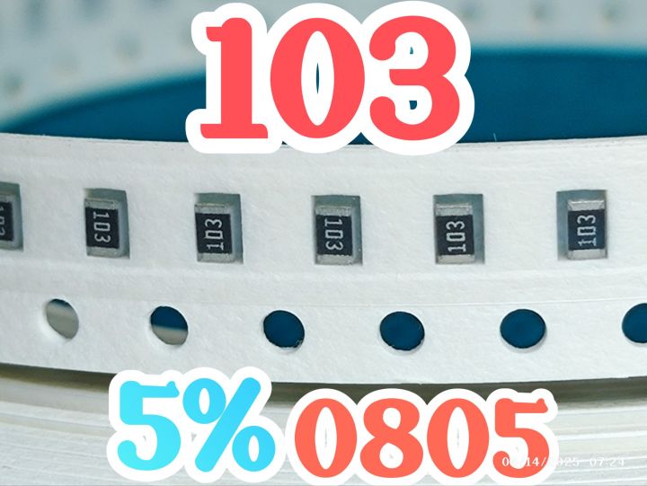 10pcs Chip resistor smd 103 10K 5% size 2012 0805 10Kohm 10 Kohm ...