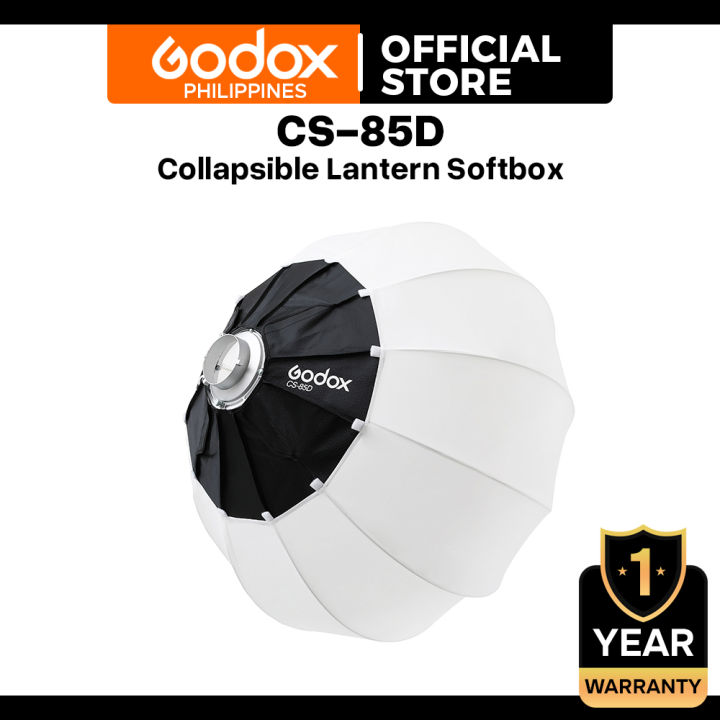 Godox 85cm Lantern Sofbox Foldable Quick Install Portable Round Shape ...