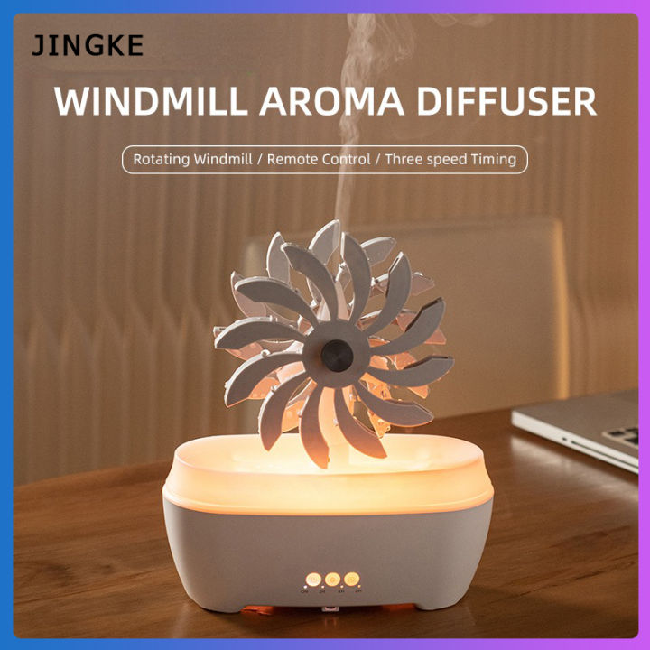 New windmill aromatherapy machine 300ml desktop essential oil diffuser ...