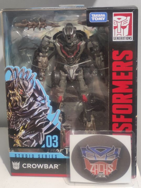 Transformers Studio Series 03 Crowbar Deluxe Class (Box not Mint ...