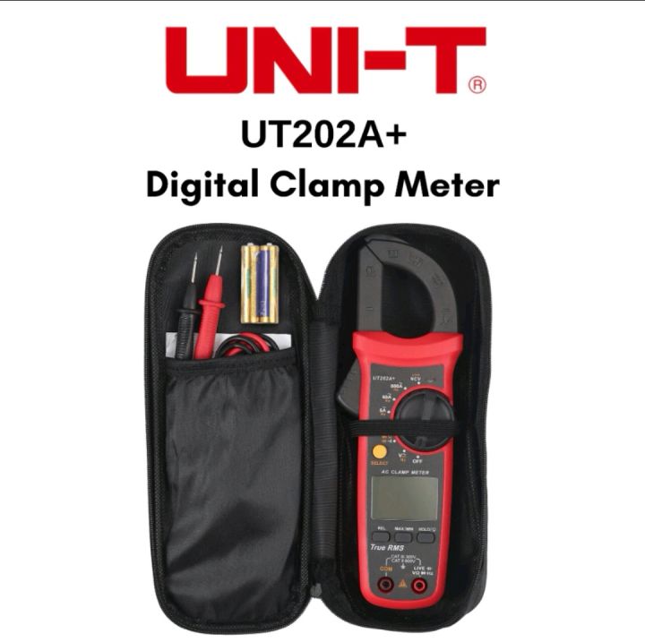 UNI-T UT202A+DIGITAL CLAMP METER | Lazada