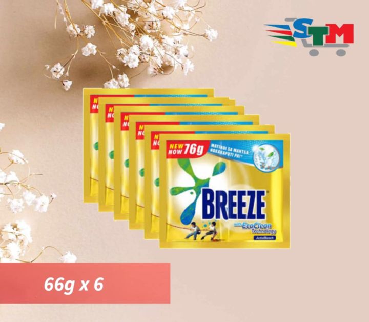 Breeze powder Active Bleach 66g (by 6s ) | Lazada PH