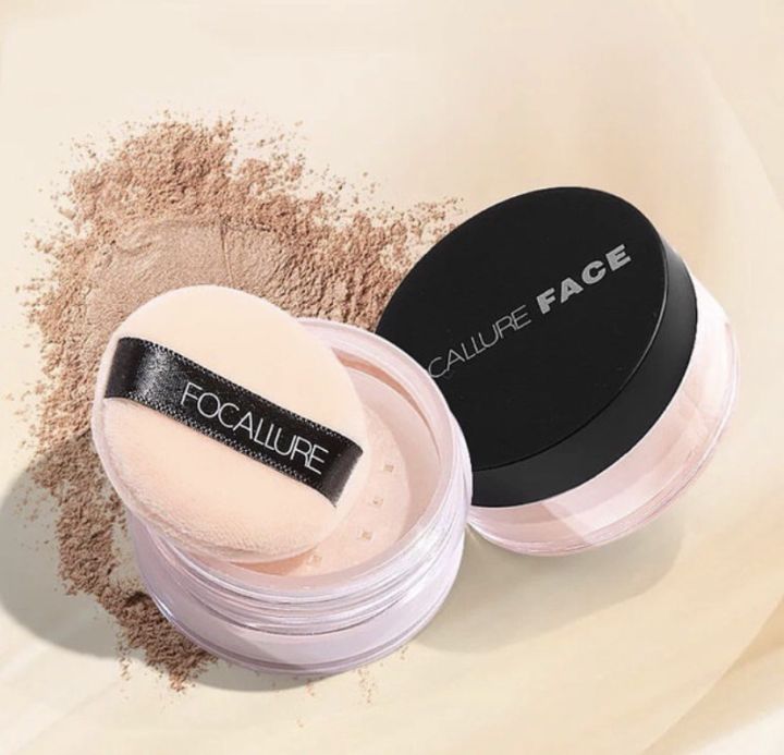Focallure Super Fine Bedak Tabur Loose Powder Makeup FA15 | Lazada ...