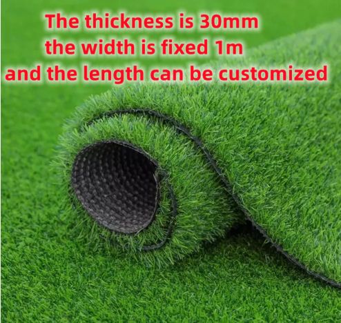 30MM artificial turf 1M X 1M, fixed width 1M, length can be customized ...