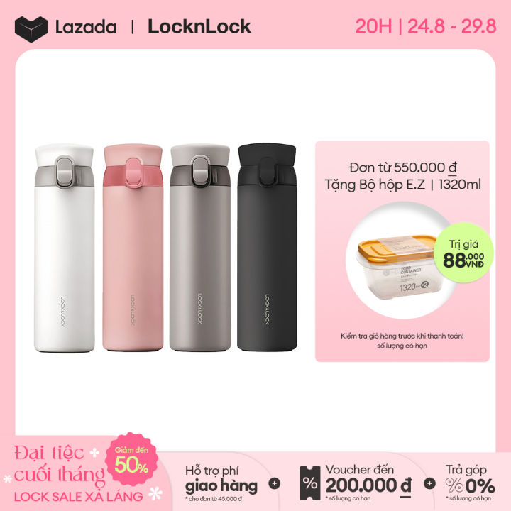 Bình giữ nhiệt Lock&Lock Wannabe One Touch 450ml LHC3240-4 màu , nắp ...