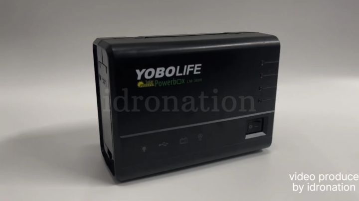 YOBOLIFE LM-3606 16V15W Solar Power System 5000mAh Portable Outdoor Solar Panels Powerbank ...