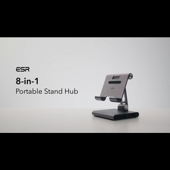 ESR 8-in-1 Portable Stand Hub แท่นวางไอแพด | Lazada.co.th