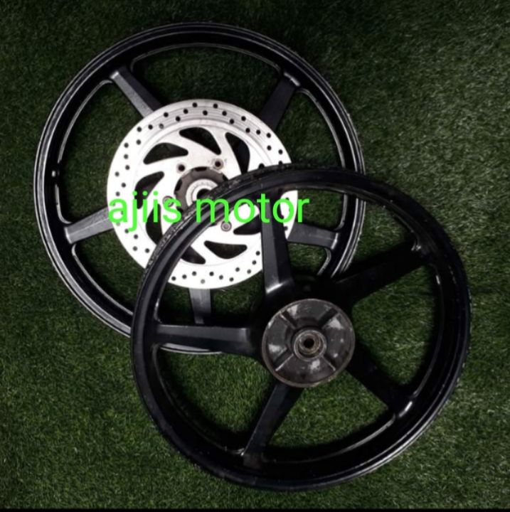 velg pelek racing DEPAN BELAKANG YAMAHA VixioN old original copotan ...