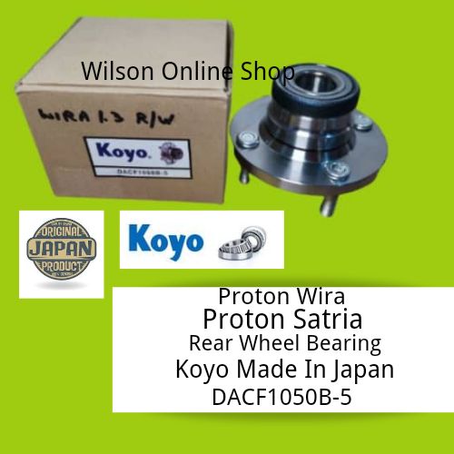 Koyo Japan Proton Wira Satria DACF1050B-5 Rear Wheel Bearing | Lazada