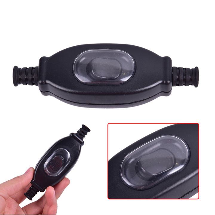 Waterproof In Line Switch Cord Switch IP65 Round Wire Contact Double ...