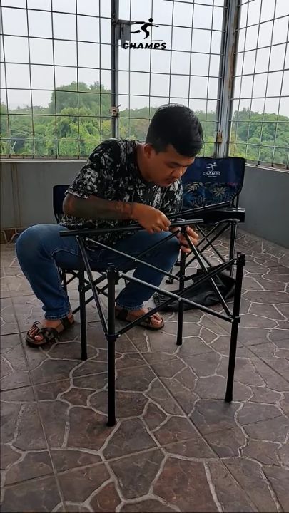 CHAMPS Meja Lipat Outdoor Meja Portable FREE TAS Meja Portable Untuk ...
