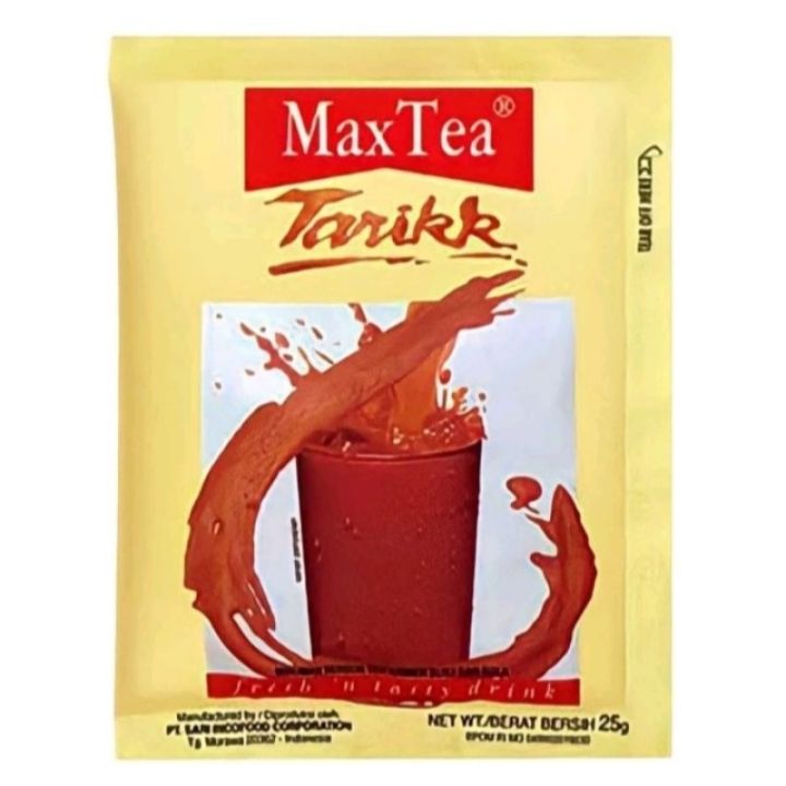 Max Tea Teh Tarik Sacet 1 Renceng | Lazada Indonesia