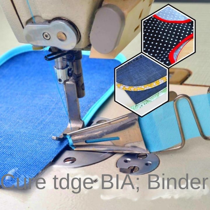 5 Sizes Overlock Binding of Curve Edge Folder Bias Binder Foot Sew Feet ...