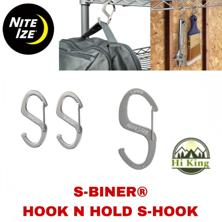 Nite Ize รุ่น S-BINER® HOOK N HOLD S-HOOK | Lazada.co.th