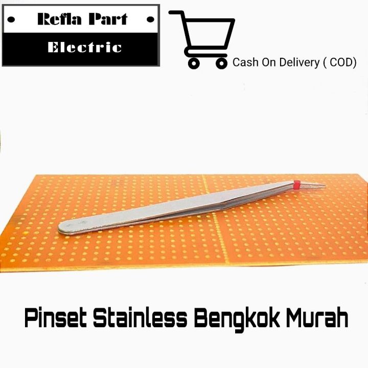 Pinset Bengkok/Pinset Benang/Penjepit Pingset/Pingset Bengkok Murah ...