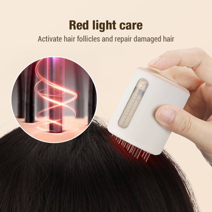 Scalp Liquid Applicator Red Light Therapy Solution Guide Comb Essential ...