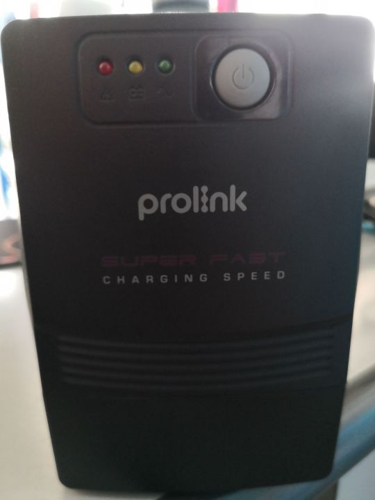 PROLINK 650VA UPS POWER BACKUP BATTERY | Lazada