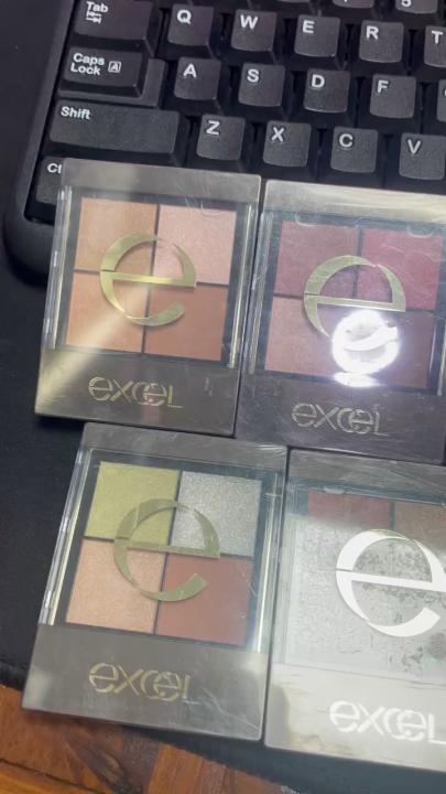 Phấn mắt EXCEL 4ô Excel Real Clothes Shadow - Nhật Bản | Lazada.vn