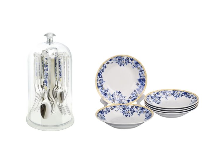 Vicenza Paket Hemat Piring Sendok set | Lazada Indonesia