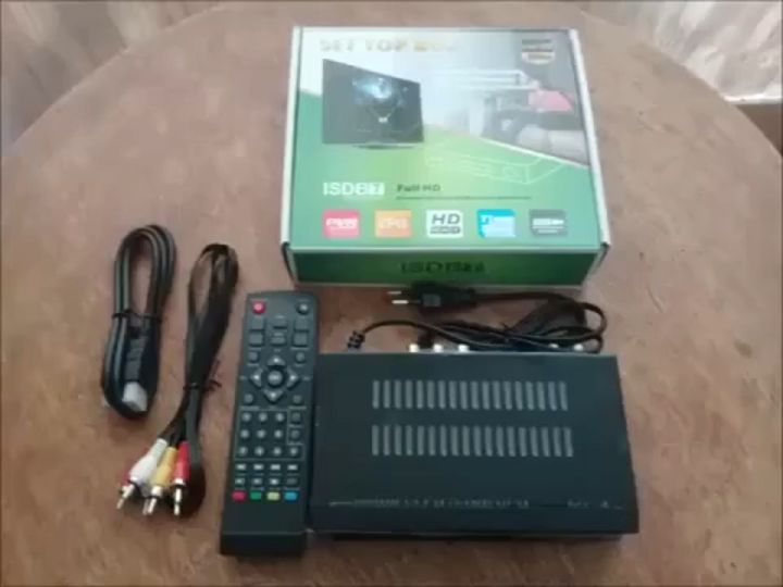 ISDB-T Digital TV BOX TV With Antenna Home Media Player Connect WIFI Network Card | Lazada PH