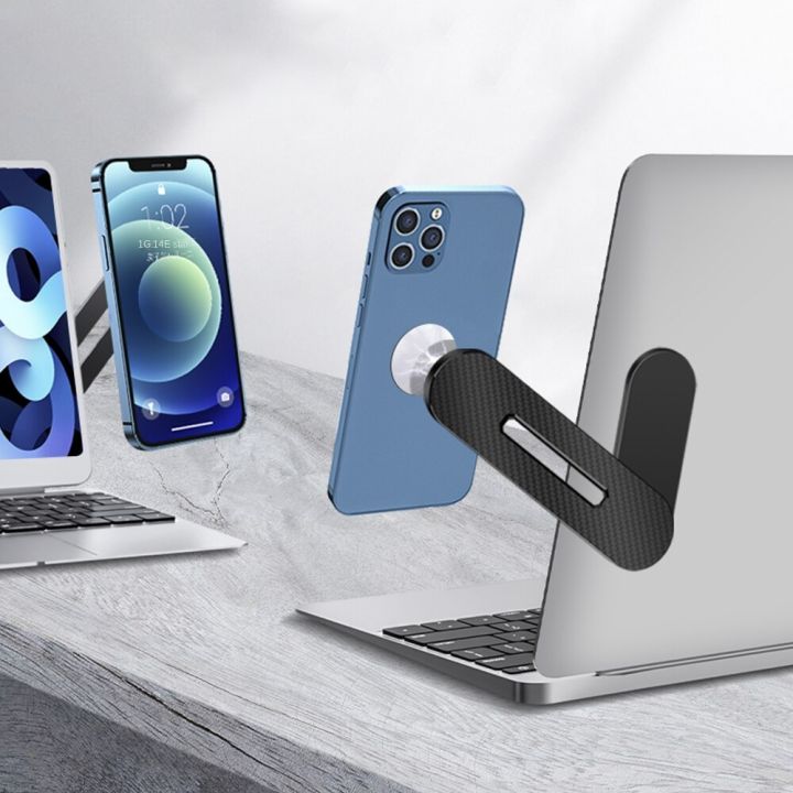 Laptop Screen Expand Magnetic Phone Holder Stand Folding Side Dual ...