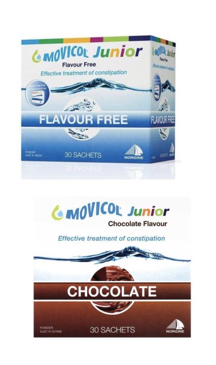 MOVICOL Junior Chocolate/ Flavour Free 30 Pack | Lazada