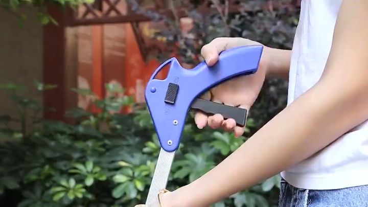 81cm Garbage Pick up Stick Tool Folding Aluminum Alloy Long Arm Grabber ...