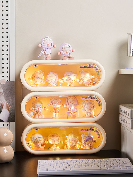 Blind Box Display Rack Storage Wall-Mounted PopMart Pop Mart Display ...