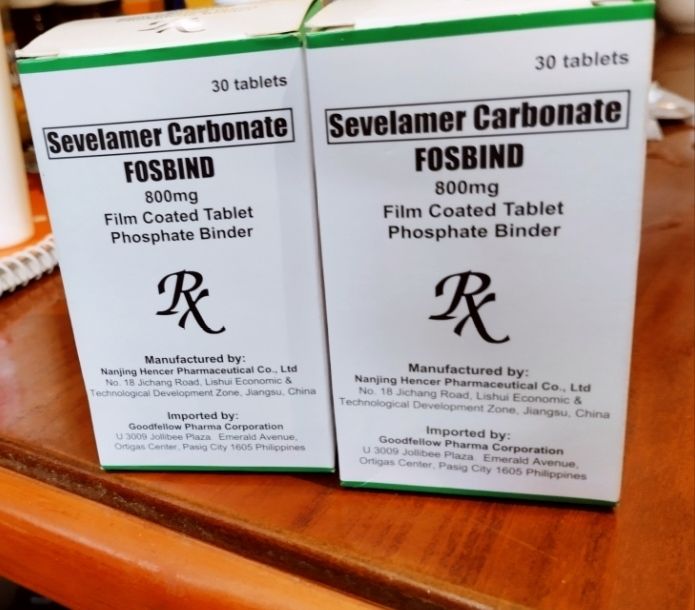 Sevelamer Carbonate 800mg Fosbind | Lazada PH