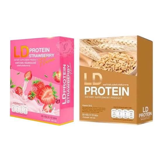 โปรตีน LD PROTEIN โปรตีนจากพืช ไร้ไขมัน ไร้น้ำตาล 0% กล่องใหม่ | Lazada ...