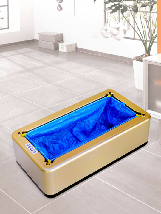 Automatic Shoes Cover Machine New Homehold Step-on Disposable Shoe ...
