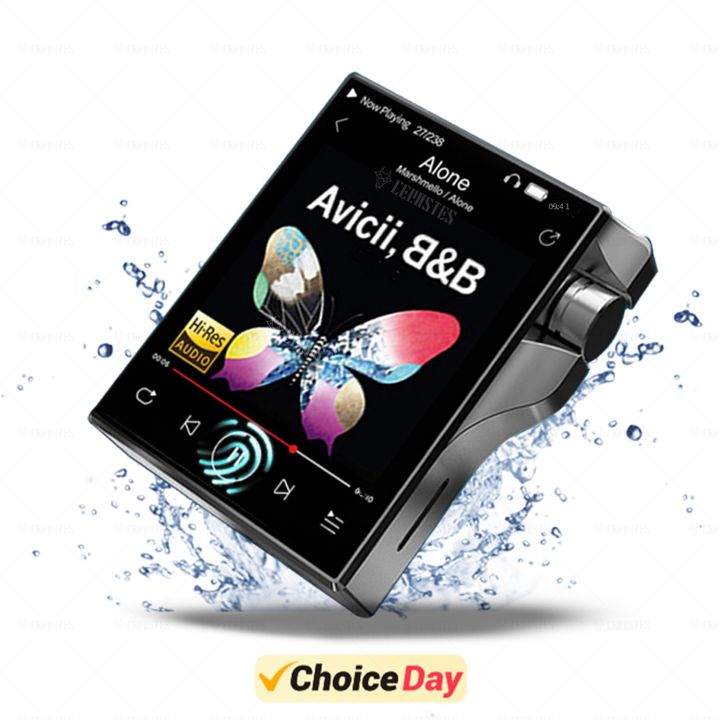 Bluetooth MP3 Player HIFI Audio Player DSD256 Decoding Audiophile Grade Hi-Res Lossless MP3 ...