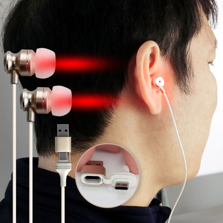Reduce Tinnitus Ear Laser Therapy LLLT Irradiation Nano Laser ...