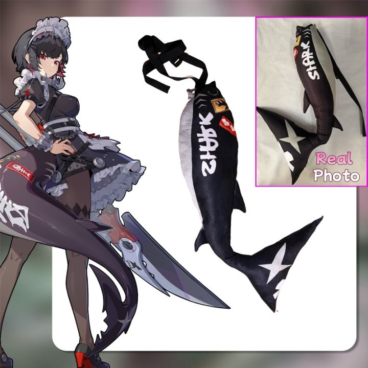 Zenless Zone Zero Ellen Joe Cosplay Costume Accessory Prop Tail ZZZ ...