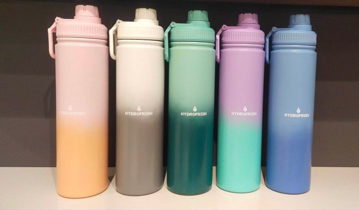 Hydrofresh Stainless Flask with Sporty Handle 650ml | Lazada PH
