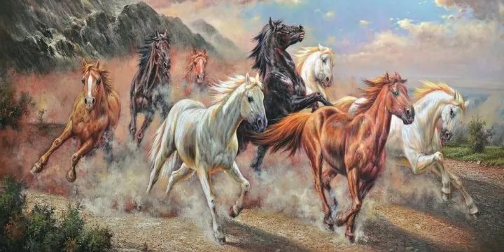 lukisan cetak jumbo kuda lari, poster cetak jumbo kuda, poster terbaru ...