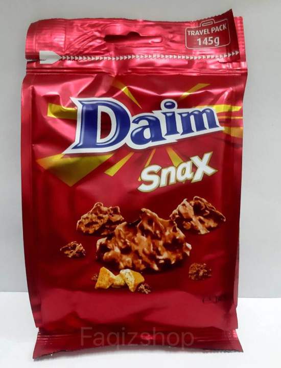 Daim Snax ช็อกโกแลตก้อคาราเมล ขนาด 145 กรัม | Lazada.co.th
