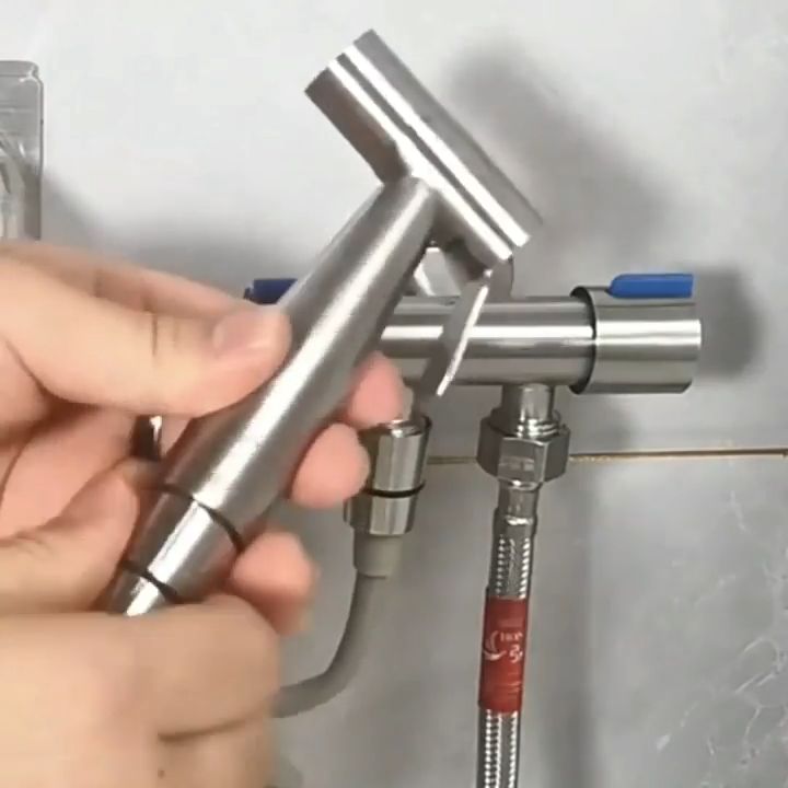 2 Way Angle Valve Connector Faucet 304 Stainless Steel Heavy Duty ...