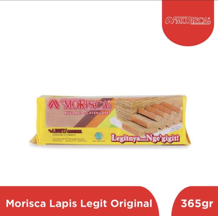 Indonesia Morisca Kue Lapis / Layer Cake Original , 365 gram | Lazada.co.th