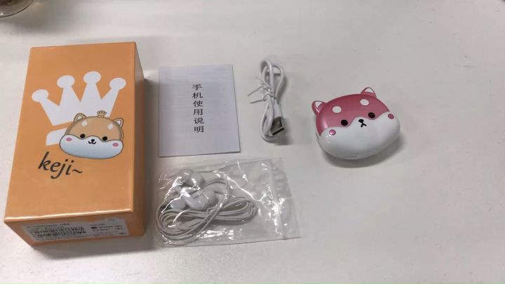 H55 Cute Mini Koki Flip Girl Phone 1.8 inch SOS Bluetooth MP3 Player FM ...