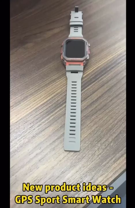 Supercalla FT61 GPS Positioning Waterproof Smartwatch Sports Breathing ...