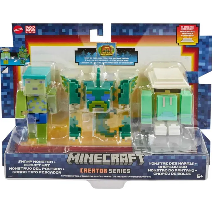 Minecraft game creator series action figure and accessories expansion ...