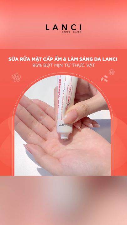 Minisize Sữa Rửa Mặt Dịu Nhẹ LANCI Sakura Cleanser 10ml | Lazada.vn