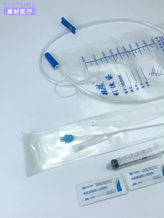 Two-way Foley Canine Urinary Catheter with Balloon Foley Dog Catheters ...