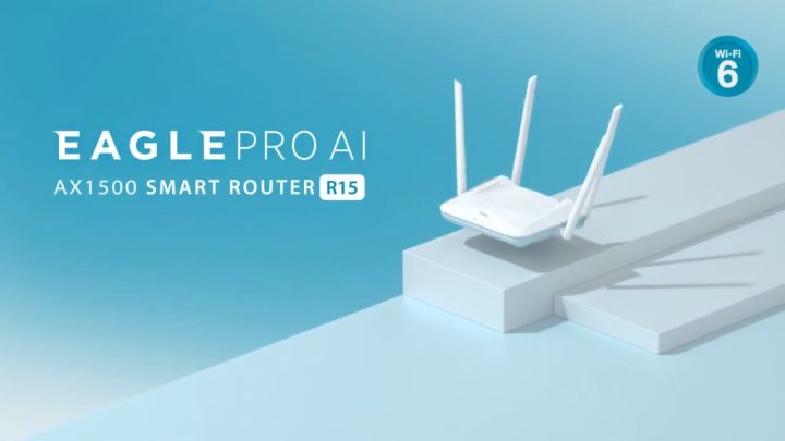 D-Link Eagle Pro AI AX1500 Smart Wireless WiFi 6 Gigabit Router Mesh ...