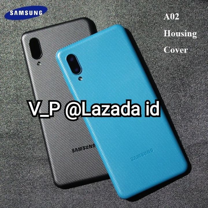 Casing Back Door SAMSUNG A02 SM-A022F ORIGINAL / Kesing Housing Body Belakang SAMSUNG Galaxy A02 ...