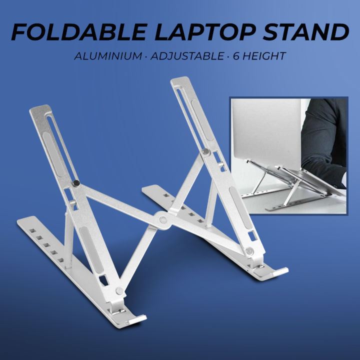 RG Stan Laptop NUOXI Laptop Stand Foldable Adjustable Aluminium 12-17 ...
