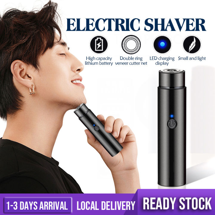 Electric Mini Shavers for Men Shaving Machine Portable Shaver USB ...