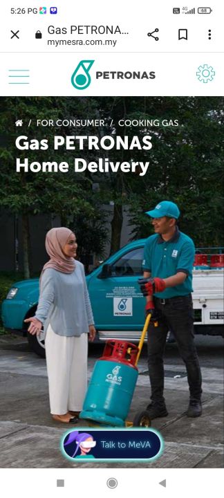 Petronas gas delivery service | Lazada