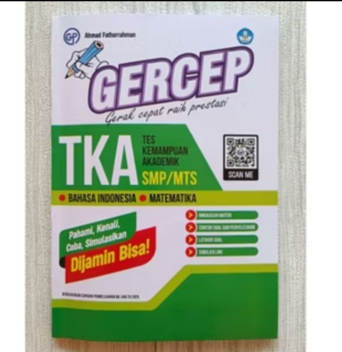 Buku TKA GERCEP SMP/MTs | Lazada Indonesia